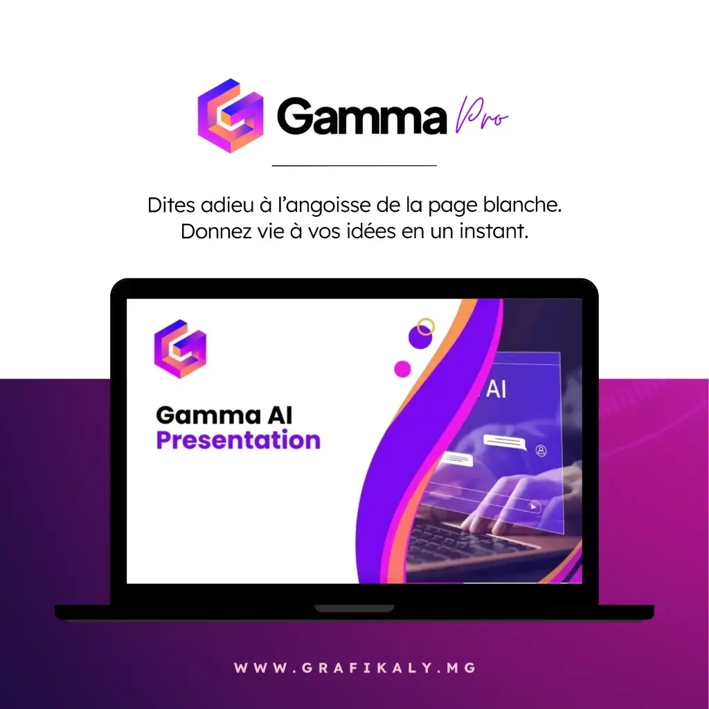 GAMMA APP PRO | 12 mois | GRAFIKALY